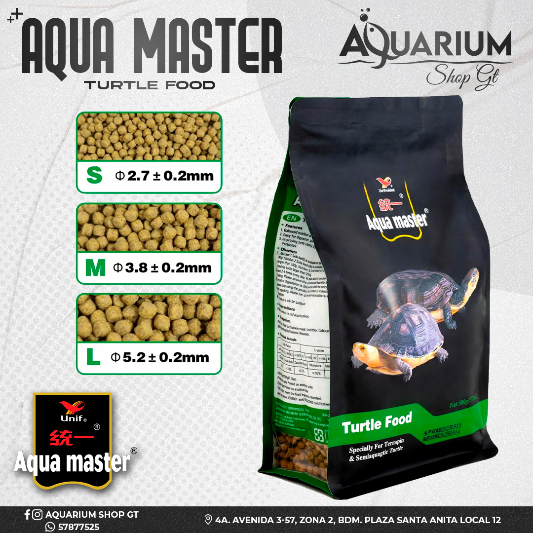 Aqua Master Turtle Food Bites - Aquarium Shop GT